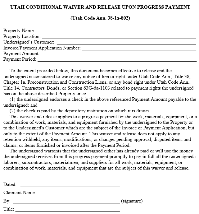 Utah Mechanic’s Lien and Bond Claim Rights - NCS Credit